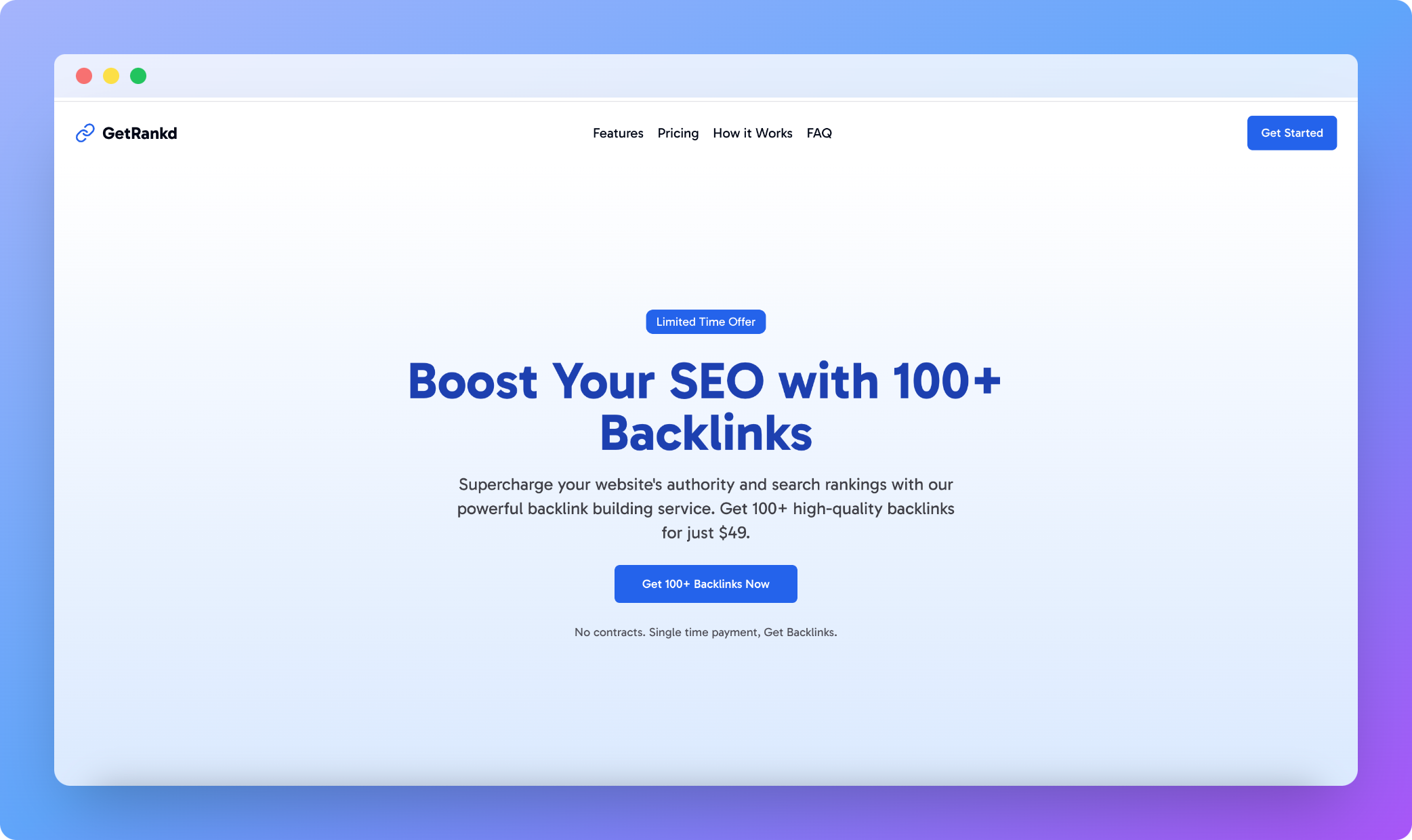 GetRankd - 100+ Backlinks for $49